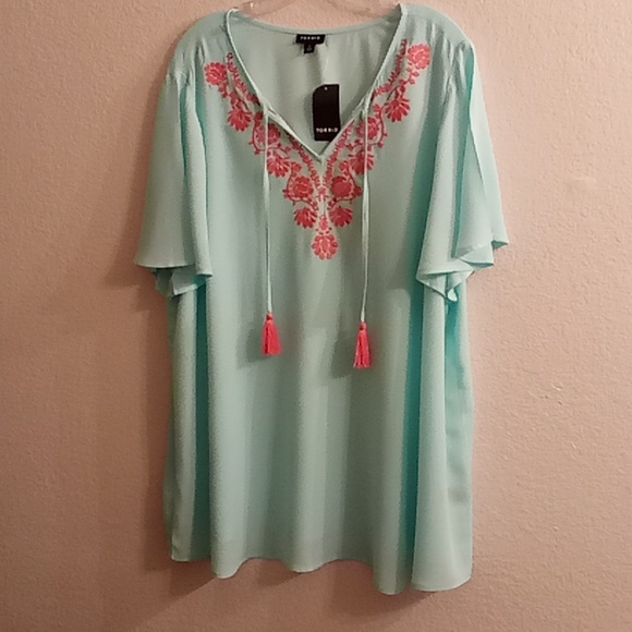 torrid | Swim | New Torrid Boho Cottagecore Beachy Sz 2 2x 82 Light ...